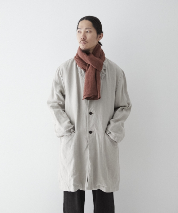 Linen Wool Viyella Scarf｜nest Robe International Online Store