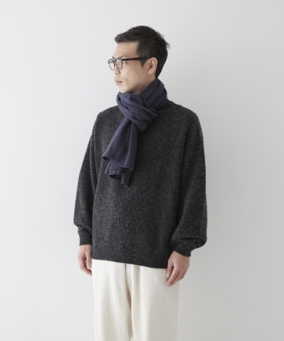 Linen Wool Viyella Scarf｜nest Robe International Online Store