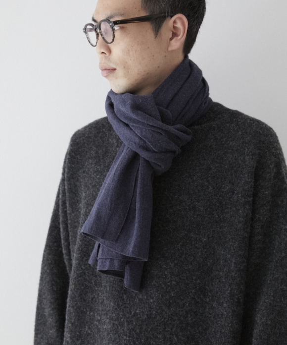 Linen Wool Viyella Scarf｜nest Robe International Online Store